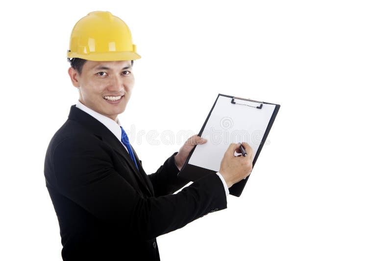 Lista De Comprobación Del Inspector De La Seguridad Imagen de archivo ...