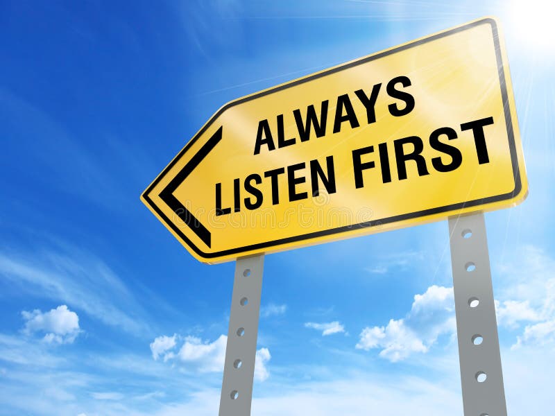 Listen Carefully Stock Illustrations – 195 Listen Carefully Stock ...