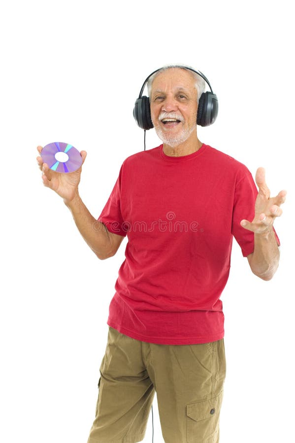 Listen Music stock photo. Image of headset, mature, expression - 11725984