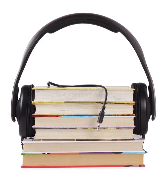 Listen to books stock image. Image of design, learning - 19177783
