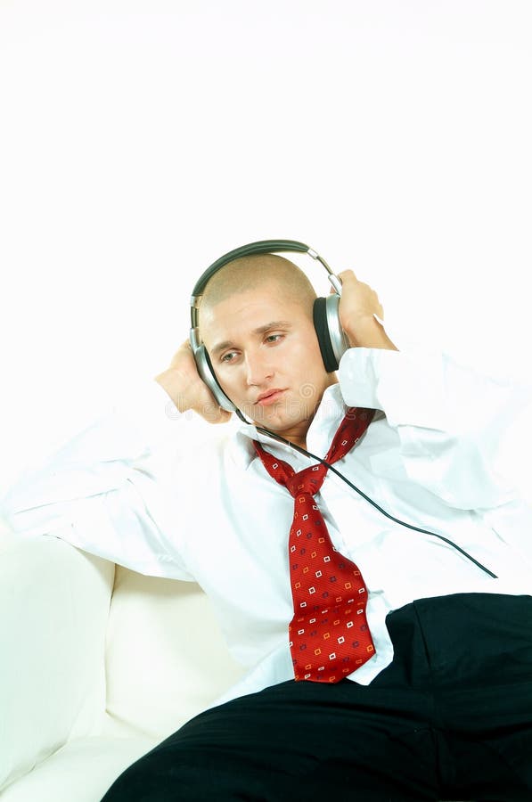 Listen to music stock photo. Image of kind, communication - 1088886