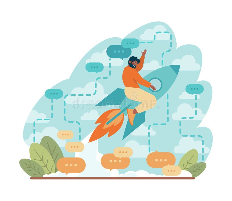 Listen To Other Opinion. People Feedback To Improve Work Quality Stock ...