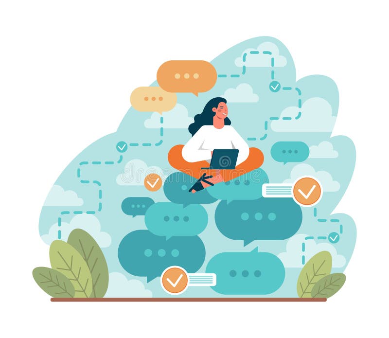 Listen To Other Opinion. People Feedback To Improve Work Quality Stock ...