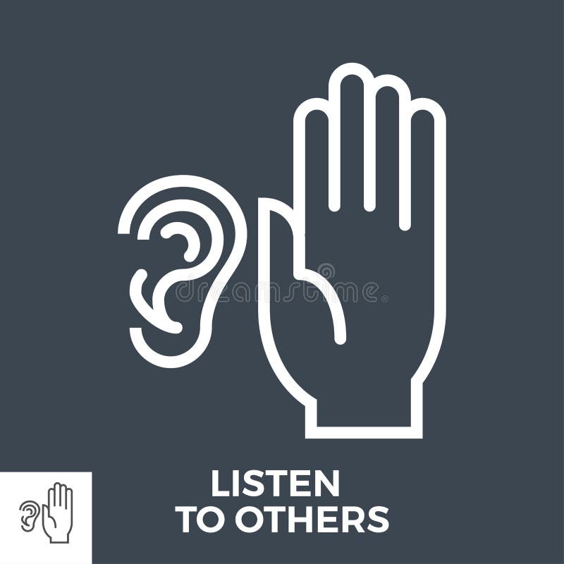 Listen To Others Stock Illustrations – 188 Listen To Others Stock ...