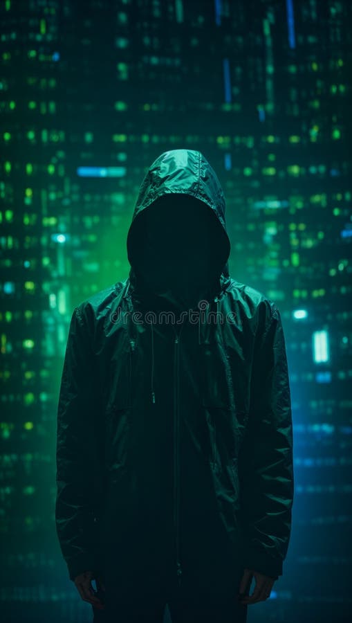 Techno Whispers: the Quantum Codex. Generative AI Stock Illustration ...