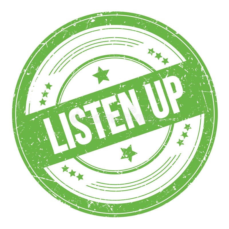 Listen Up Logo Stock Illustrations – 97 Listen Up Logo Stock ...