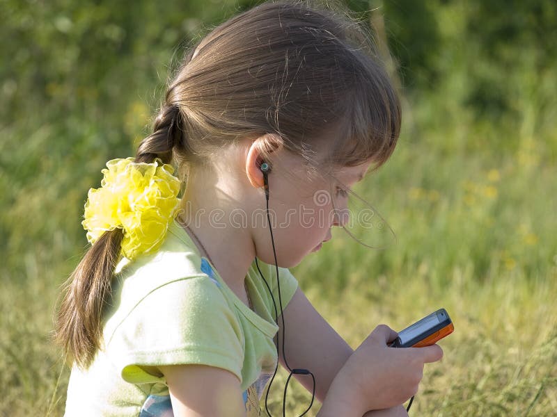 Listening child stock image. Image of listening, imagination - 5361159