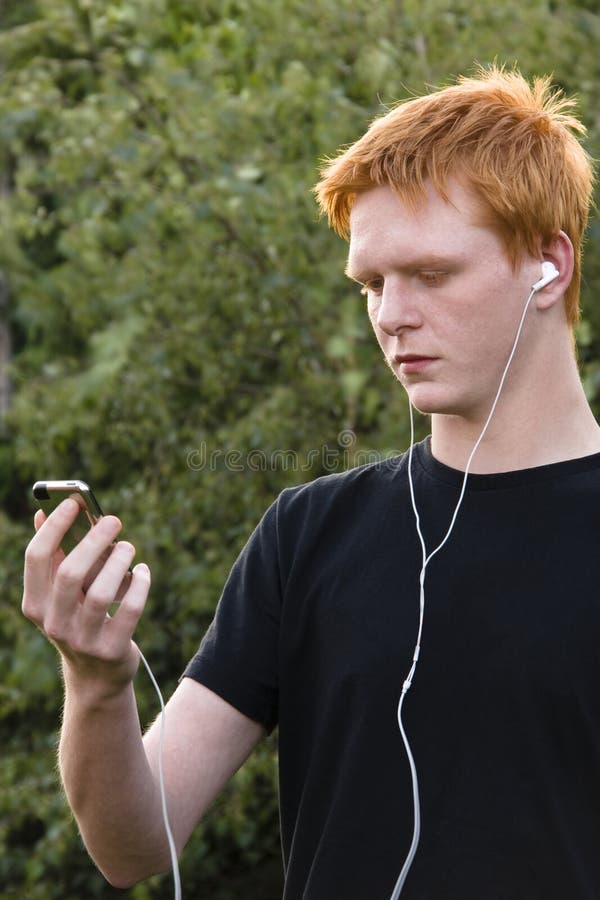 Listening to tunes stock image. Image of blue, tune, people - 3996823