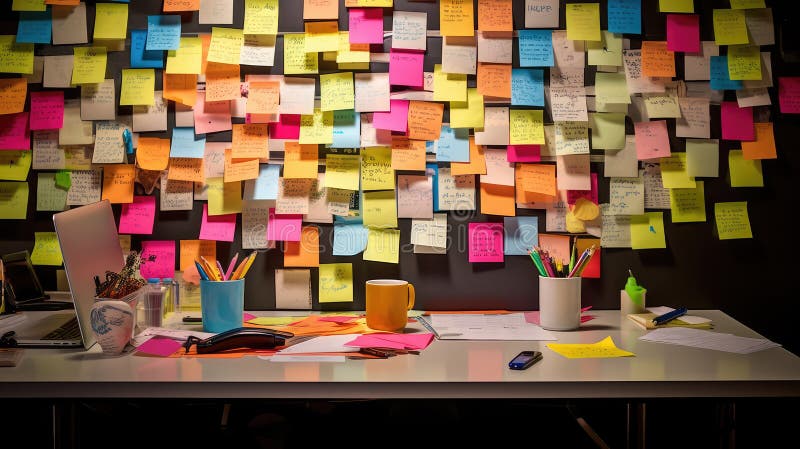 Lists table notes stock illustration. Illustration of memory - 372482650