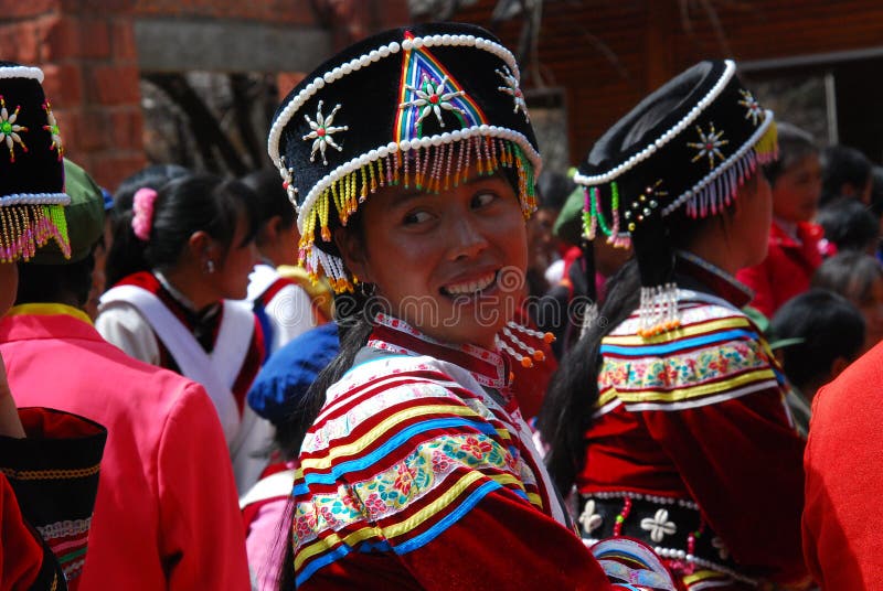 Lisu People in Southwest China Editorial Image - Image of girl, chinese ...