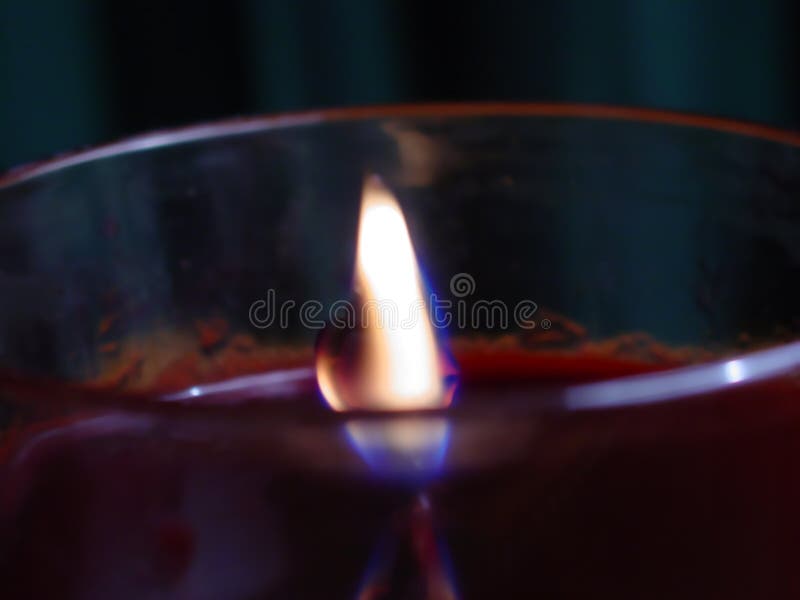 Lit Candle stock image. Image of candle, burn, flame, burning - 199739
