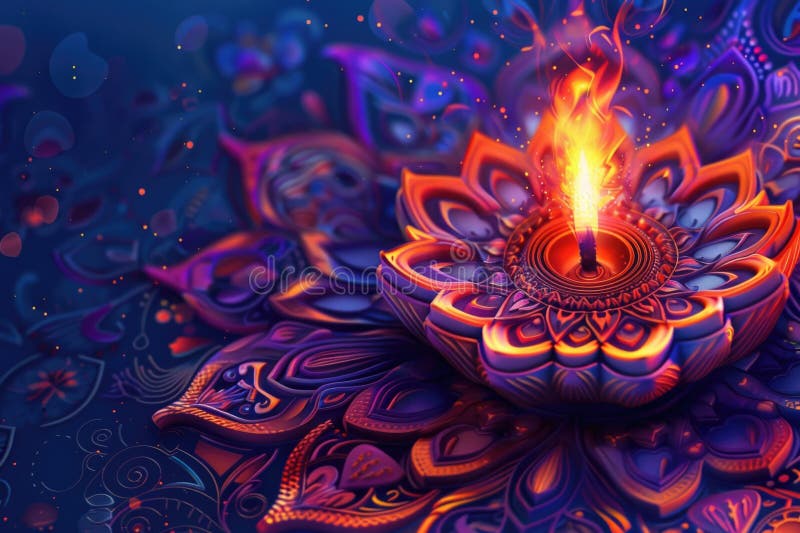 Lit Candle Placed Vibrant Flower Stock Photos - Free & Royalty-Free ...