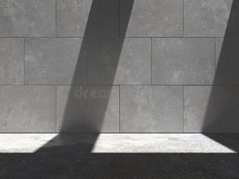 Lit Concrete Wall 05a stock illustration. Illustration of trap - 40916132