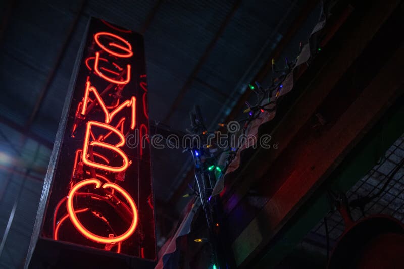 Lit Gumbo Sign Stock Photos - Free & Royalty-Free Stock Photos from ...