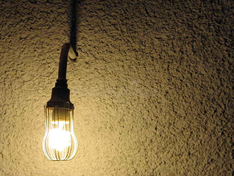 Lit Lightbulb Picture. Image: 6362811