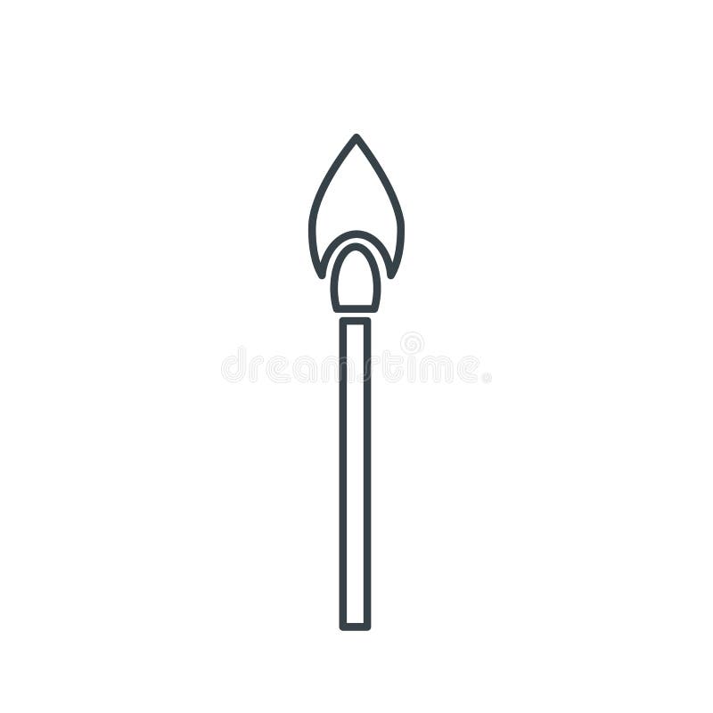 Lit Matchstick Stock Illustrations – 553 Lit Matchstick Stock ...