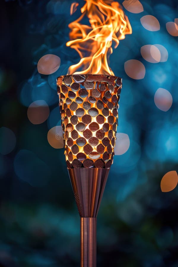Lit Torch Shown Dark Background Stock Photos - Free & Royalty-Free ...