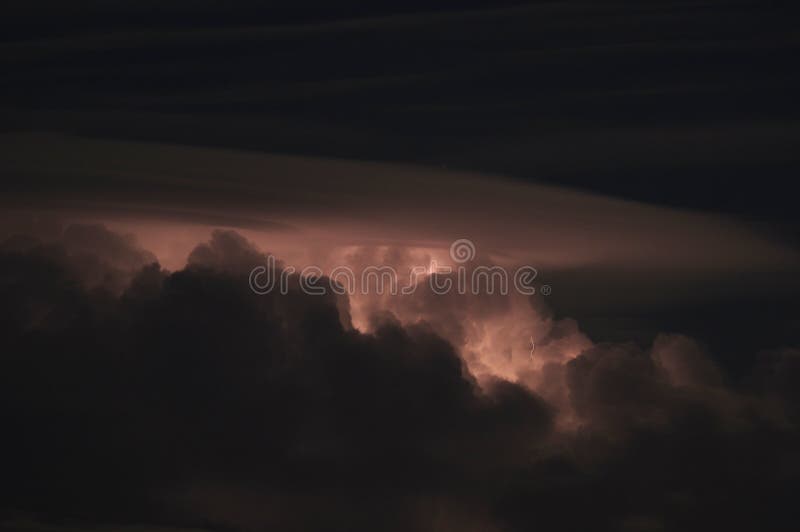Intracloud lightning stock image. Image of phenomena - 219895861