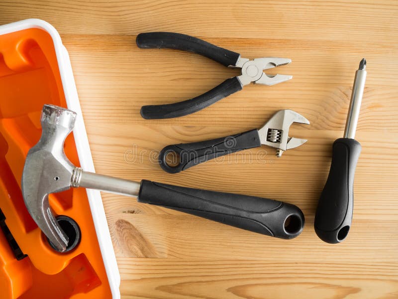 Lite tool kits. stock photo. Image of steel, home, space - 76275274