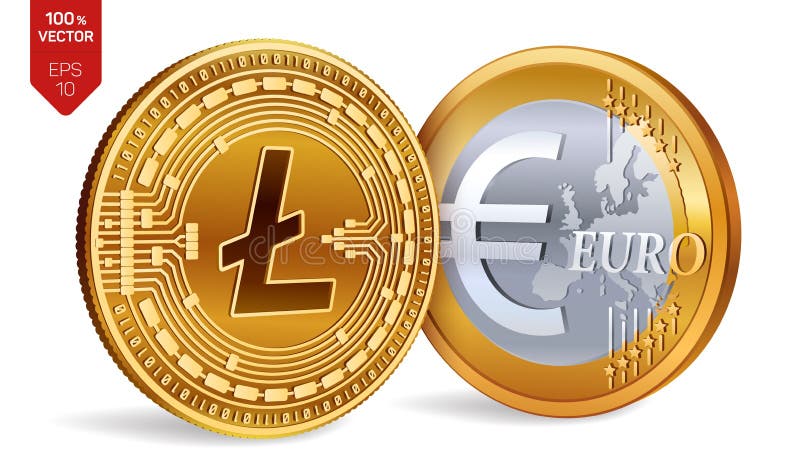 Litecoin. Euro Coin. 3D Isometric Physical Coins. Digital Currency ... Litecoin. Euro Coin. 3D Isometric Physical Coins. Digital Currency ...