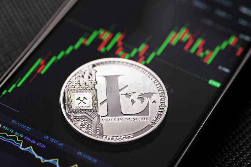 Litecoin Cryptocurrency Trading Editorial Photography - Image of ...