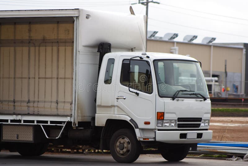 Liten lastbil fotografering för bildbyråer. Bild av lagring - 2539157