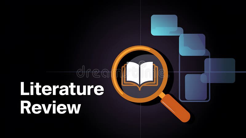 Illustration of Literature Review Stock Illustration - Illustration of ...