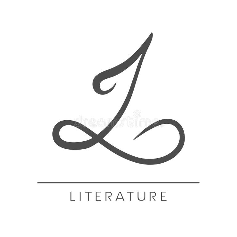 Literature symbol design stock vector. Illustration of sign - 298420774