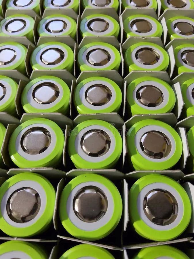 18650 Lithium Batteries stock photo. Image of source - 333104670