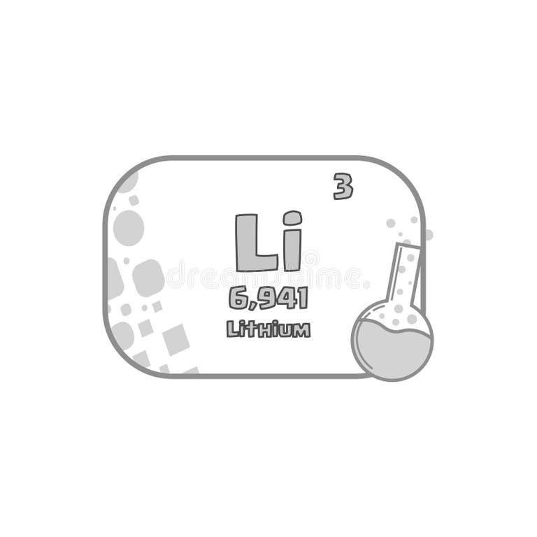 Lithium Chart Stock Illustrations – 170 Lithium Chart Stock ...