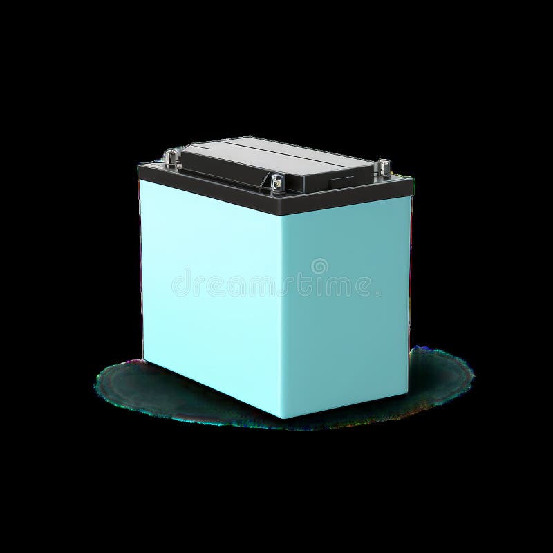 LithiumIon Battery for Electric Vehicles Isolated on Transparent ...