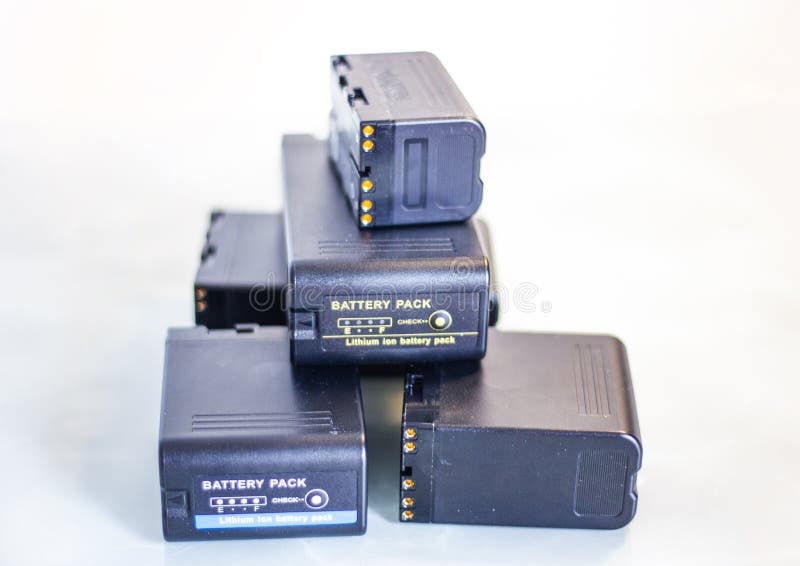 Lithium ion battery pack stock photo. Image of digital - 231126064