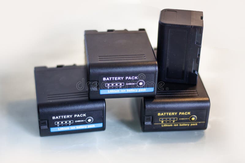 Lithium ion battery pack stock image. Image of charge - 231126405