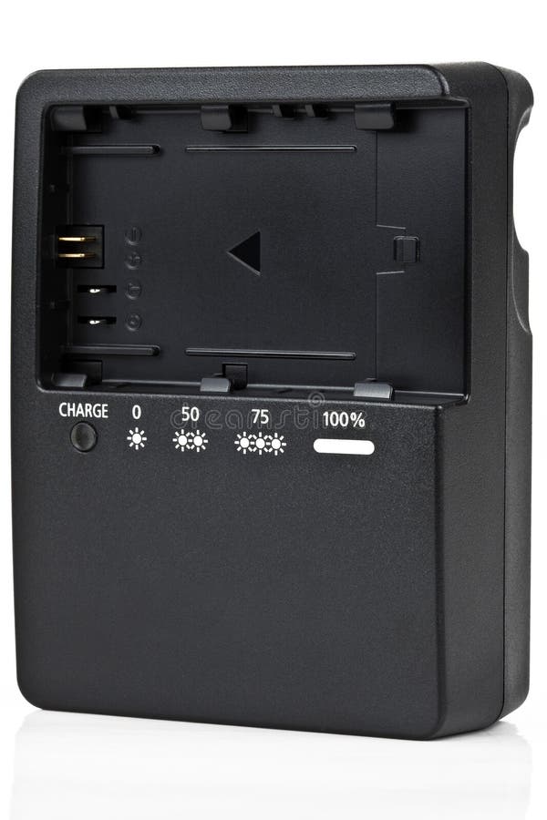 Lithium Ion Battery Portable Power Charger Stock Photo - Image of ...