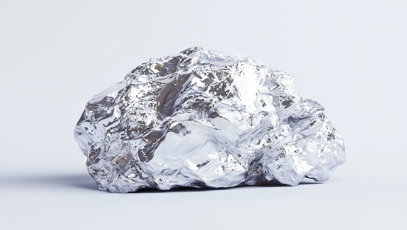 Lithium Ore with Crystalline Structure Symbolizing Energy and ...