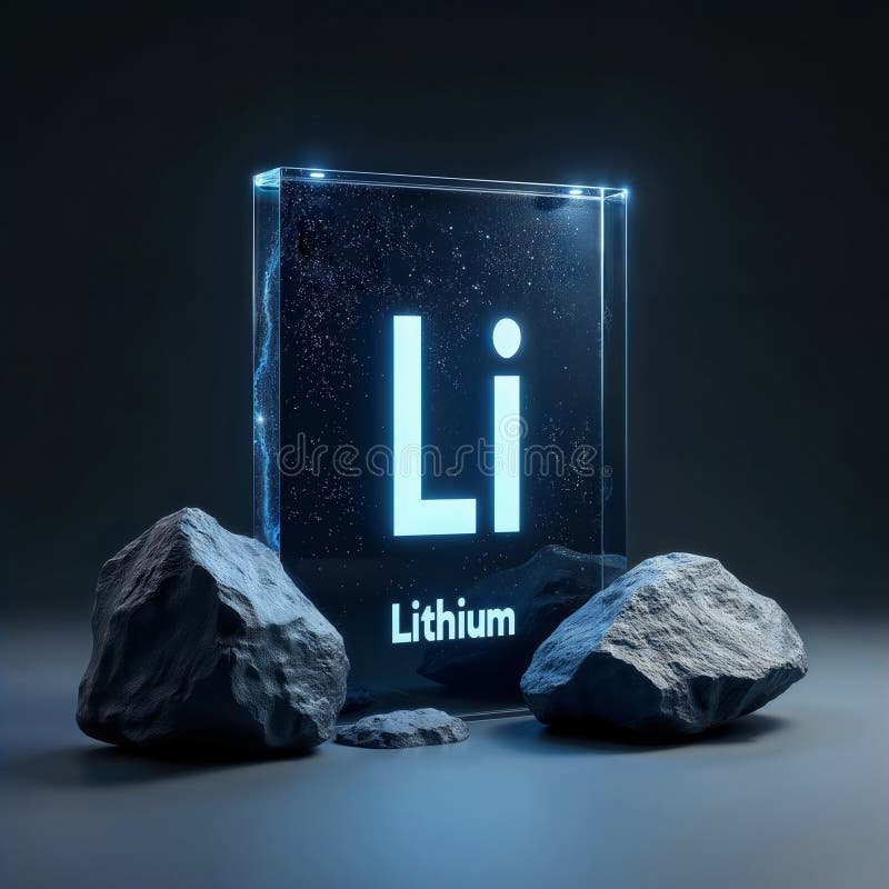 Lithium Symbol: Highlighting Its Scientific Importance, Generative Ai ...