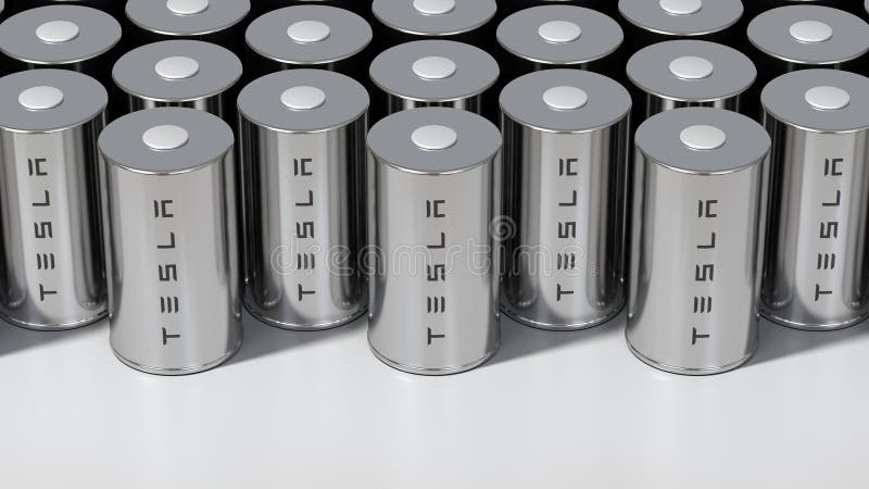 Lithium 4680 Tesla Battery Pack, High-capacity Accumulator Cell Modules ...