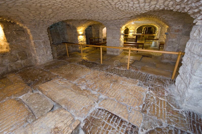 Lithostrotos in Jerusalem redaktionelles bild. Bild von israel - 49459810