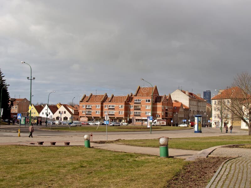 Lithuania. Early Spring in Klaipeda Editorial Stock Image - Image of ...