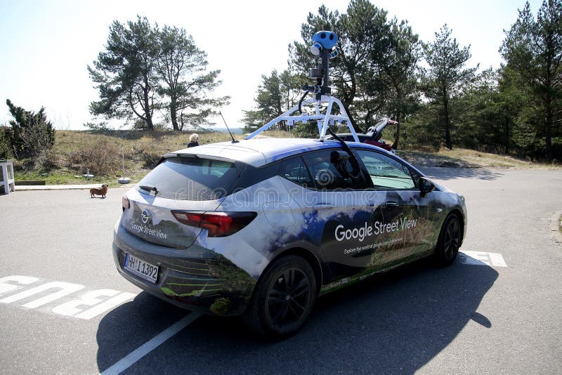 Lithuania, Google Street View Vehicle Driving through Neringa ...