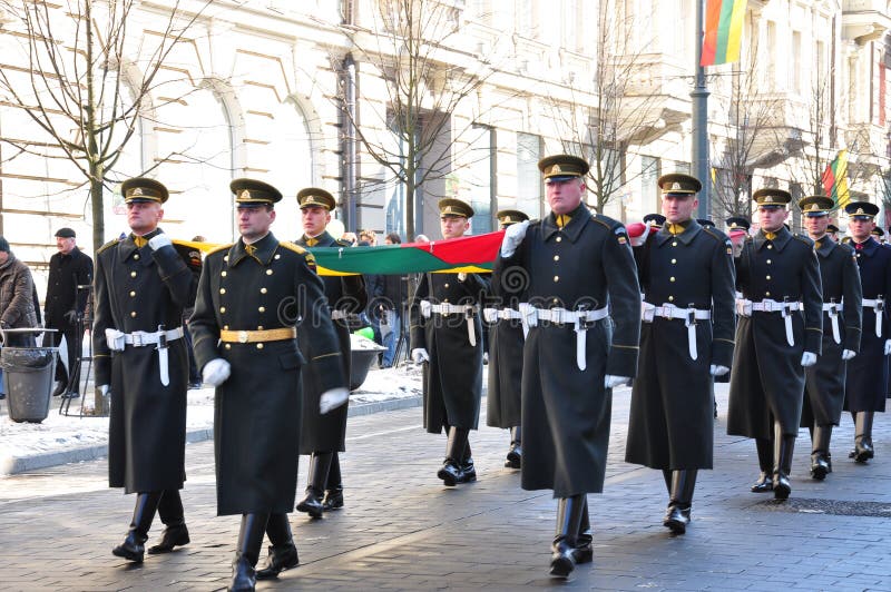 Lithuania independence day editorial image. Image of north - 24855460