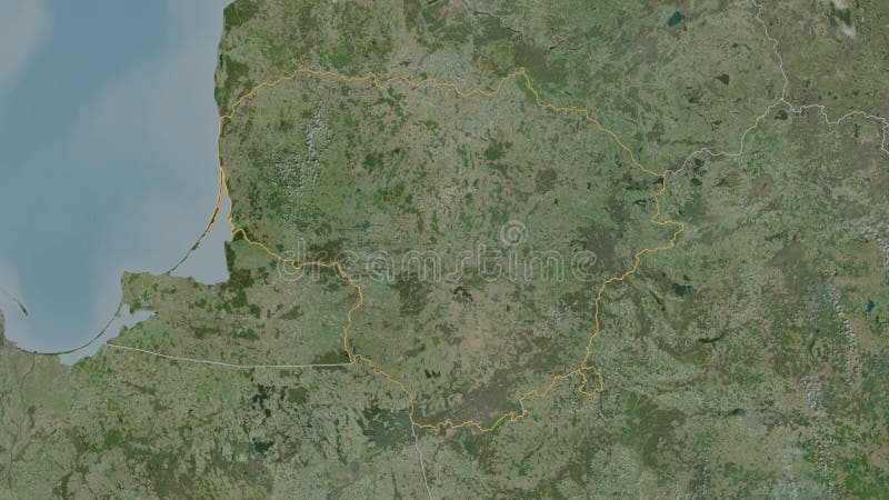 Lithuania - Overview. Satellite Stock Illustration - Illustration of ...