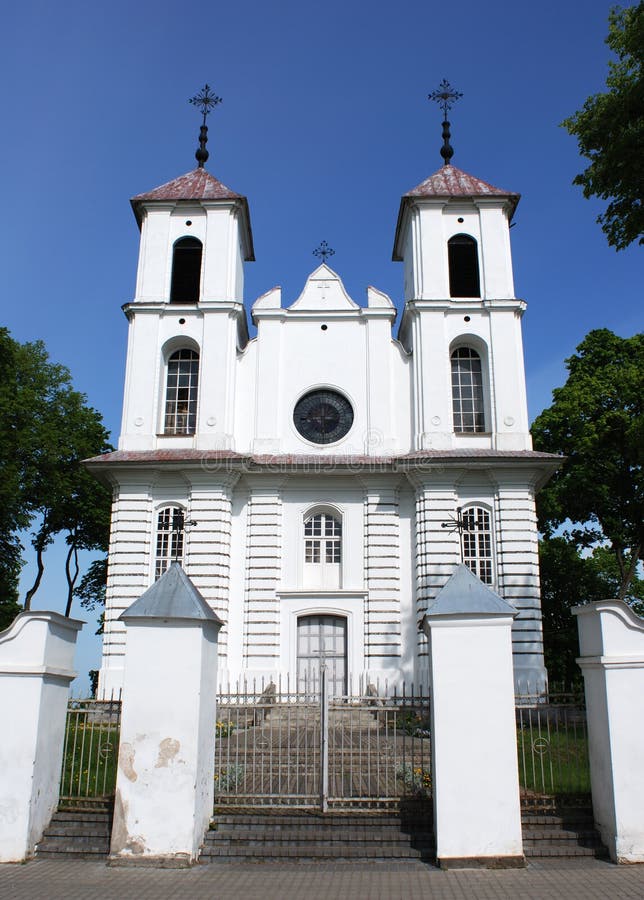 Lithuanian Church stock image. Image of christianity, europe - 5447977