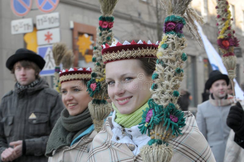 Lithuanian Independence Day Editorial Stock Image - Image of carnival ...