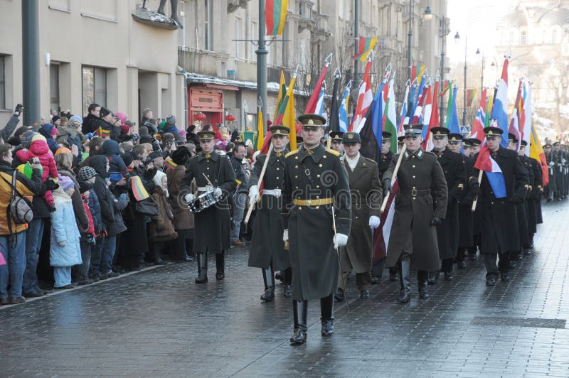 Lithuanian Independence Day Editorial Image - Image of celebration ...