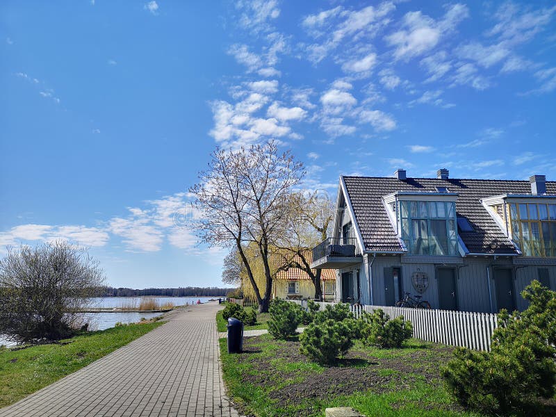 Lithuanian Peninsula - Neringa Stock Image - Image of sunny, lithuanian ...