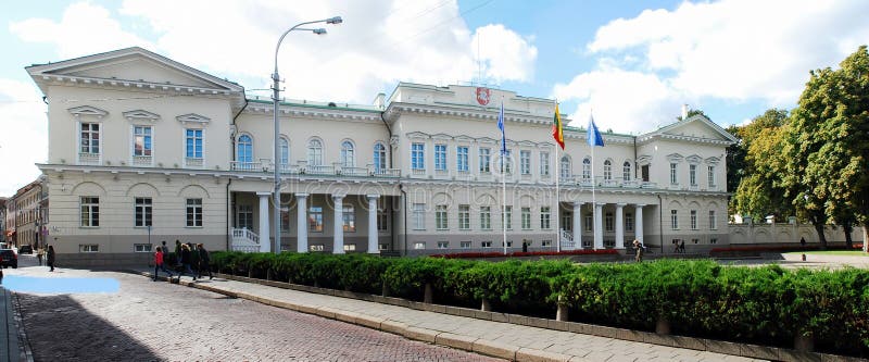 President`s Residence, Government Building with a Monument, Republic ...