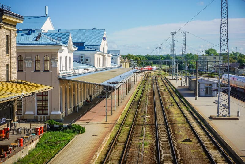Lithuanian Railway Station, Vilnius Editorial Image - Image of station ...