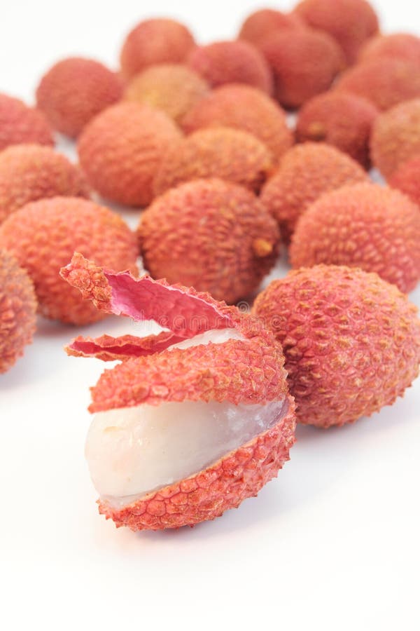 Litschi stockbild. Bild von rauh, makro, essen, frucht - 17780689