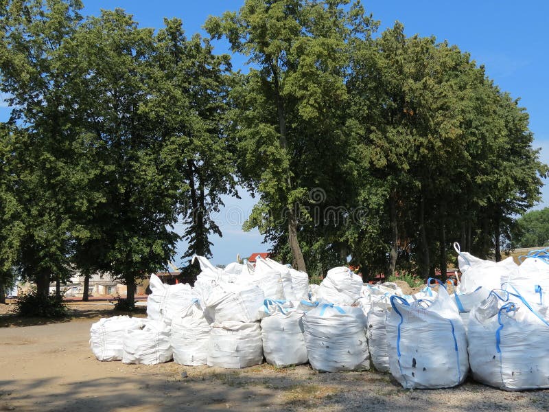 Litter stock image. Image of view, sweeping, trees, litter - 32620235